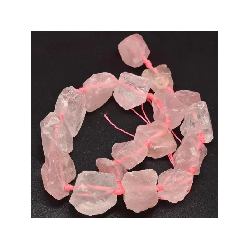 Cuart roz brut » Pietre semipretioase